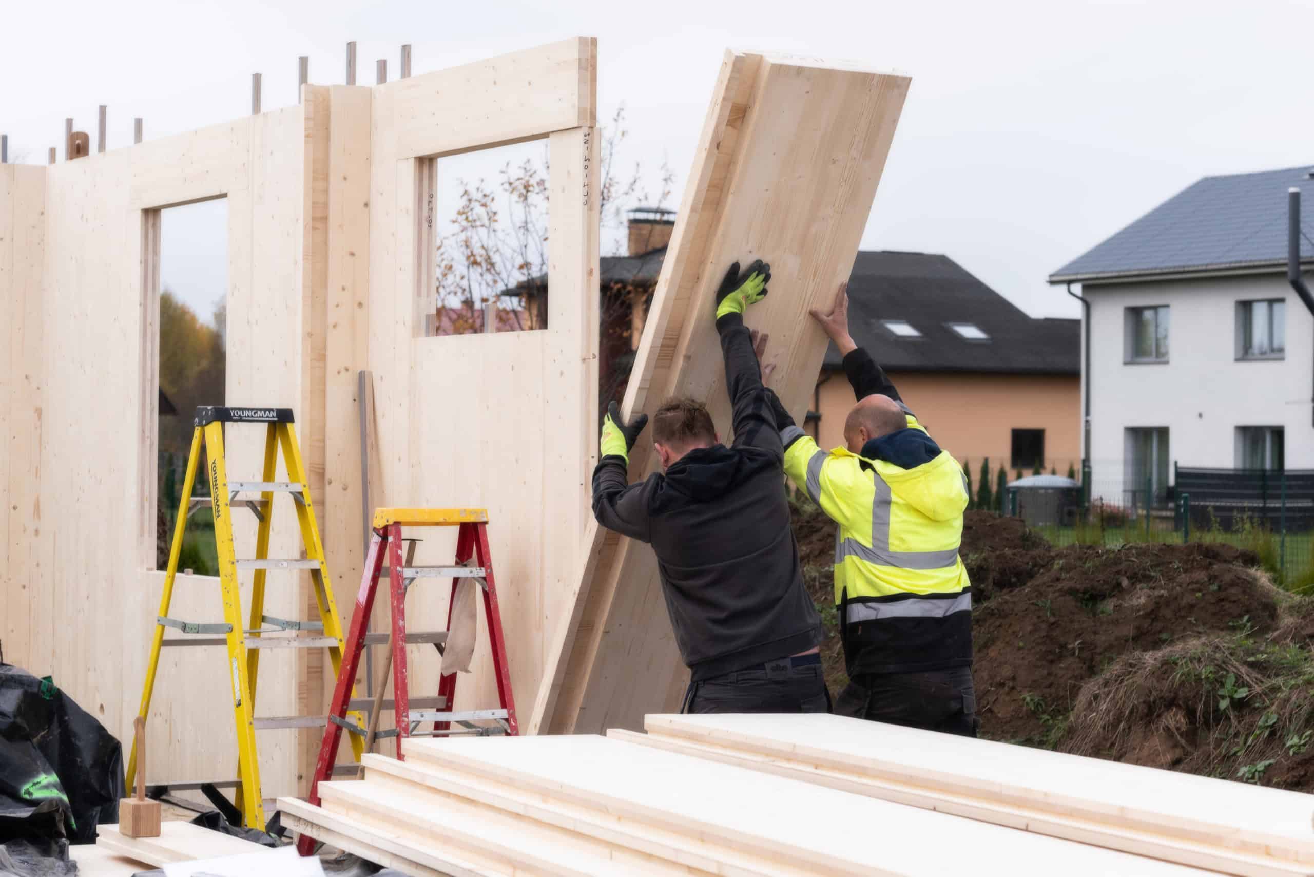 KLIK-KLIK™ Wall System from Cross-laminated Timber