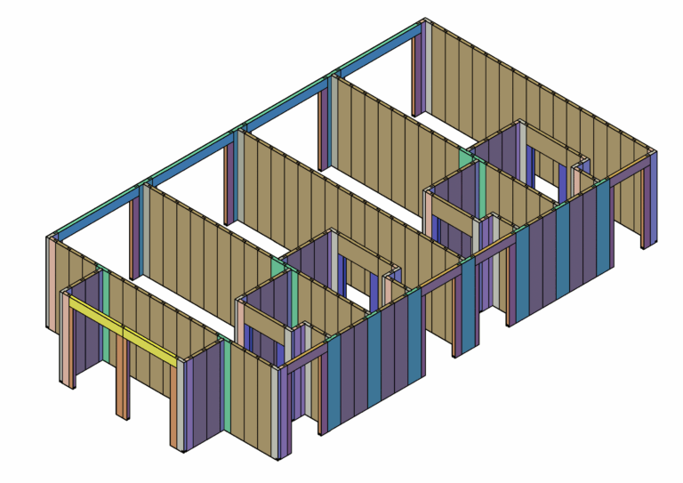 KLIK-KLIK™ Wall System from Cross-laminated Timber