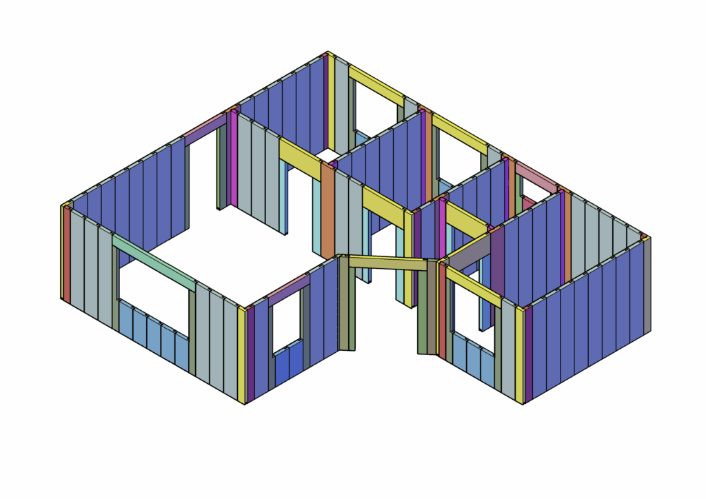 KLIK-KLIK™ Wall System from Cross-laminated Timber