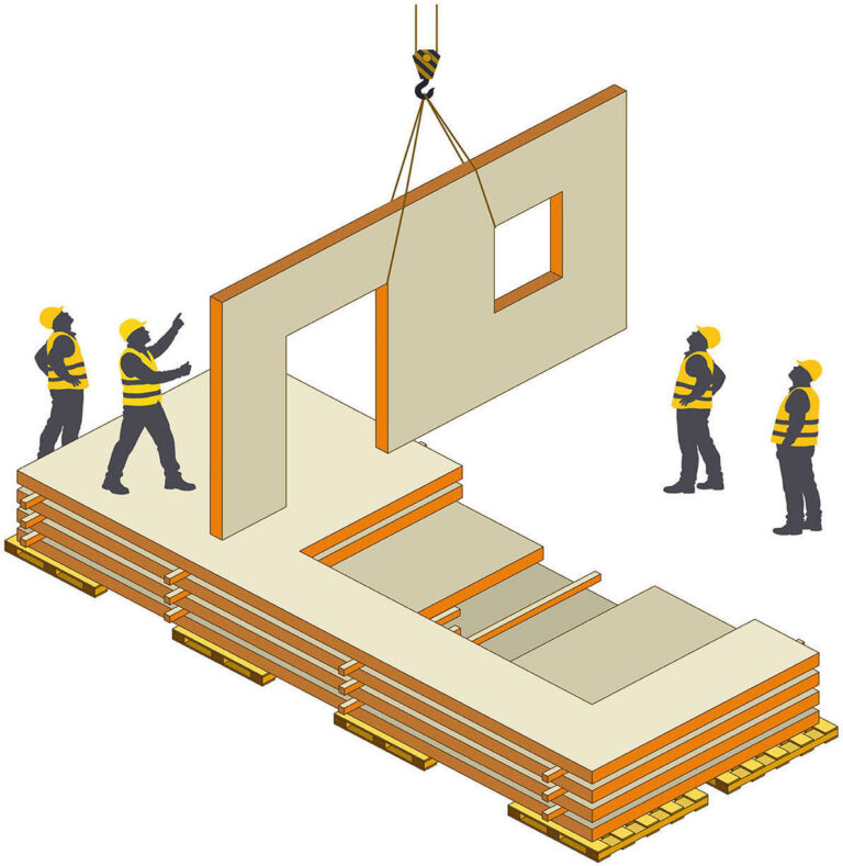 KLIK-KLIK™ Wall System from Cross-laminated Timber